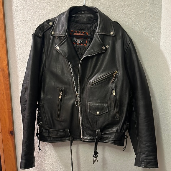 Interstate | Jackets & Coats | Interstate Leather Mens Classic Riding ...